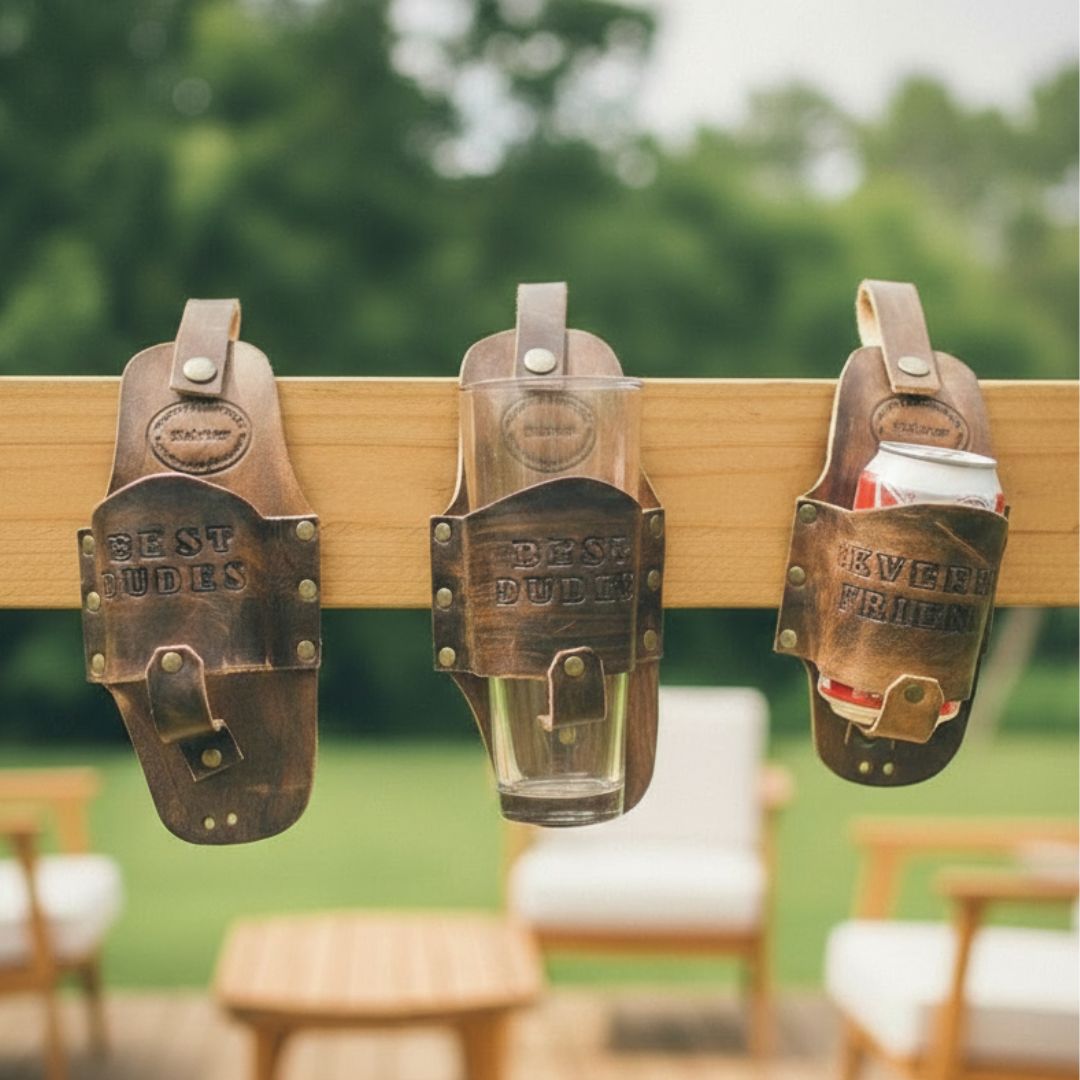 Bro'Ster Holster for Your Groomsmen - Groovy Guy Gifts