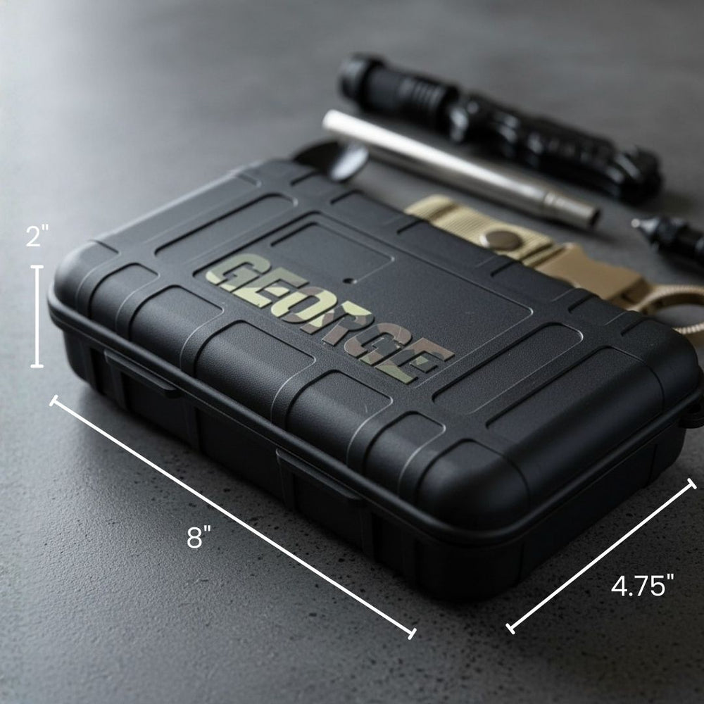 Personalized Survival Kit for Men | 14 Tactical Tools in Custom Case ...