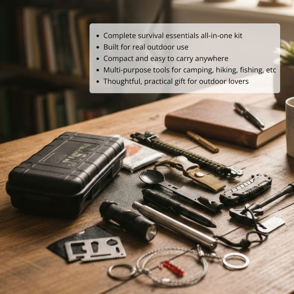 Personalized Survival Kit for Men | 14 Tactical Tools in Custom Case ...