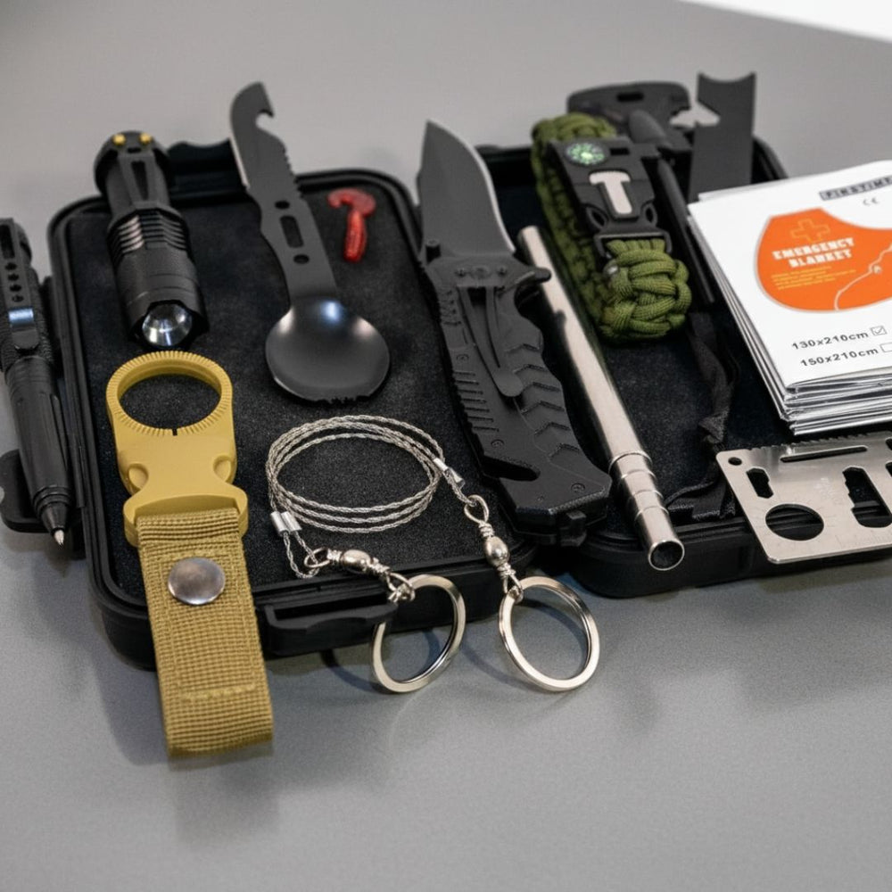 Personalized Survival Kit for Men | 14 Tactical Tools in Custom Case ...