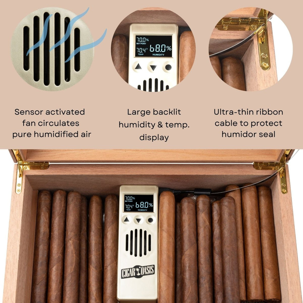 Cigar Oasis Electronic Humidifier - Groovy Guy Gifts