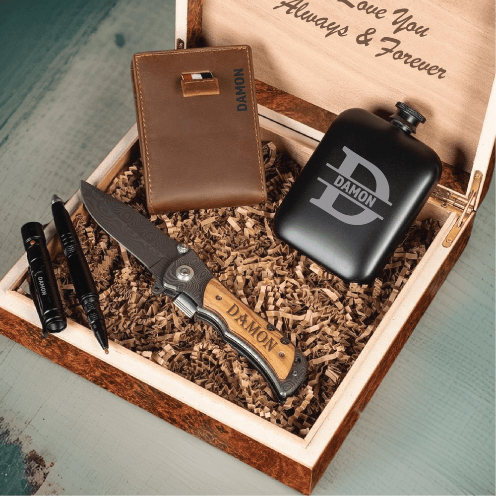 Personalized Men's Gift Set | Customized Grooming - Groovy Guy Gifts