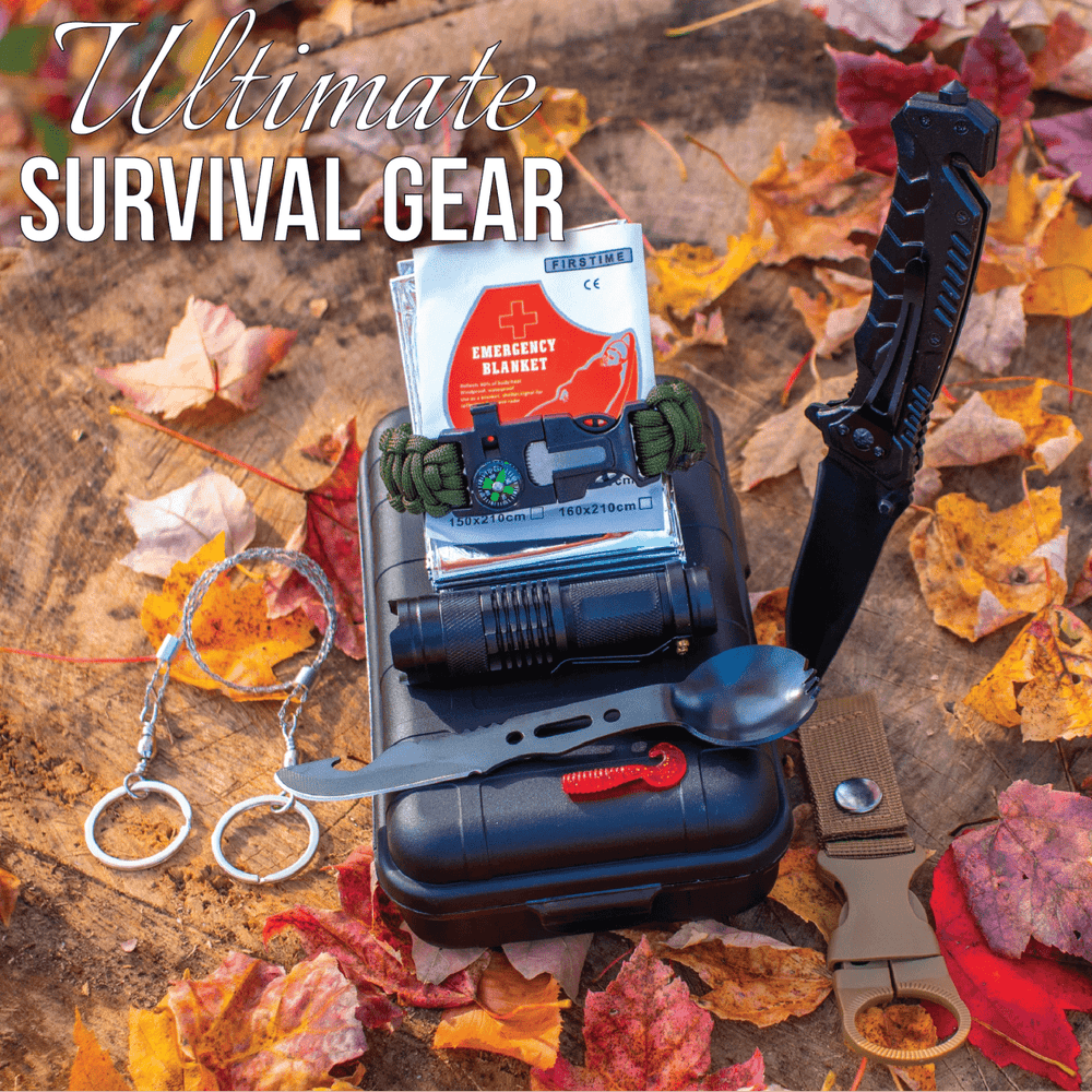 Ultimate Survival Kit Gift for Him | Personalized Outdoor Gear - Groovy ...