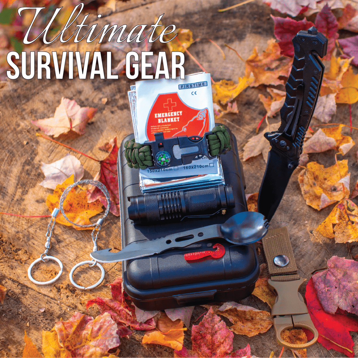 Personalized Survival Kit for Men | 14 Tactical Tools in Custom Case ...