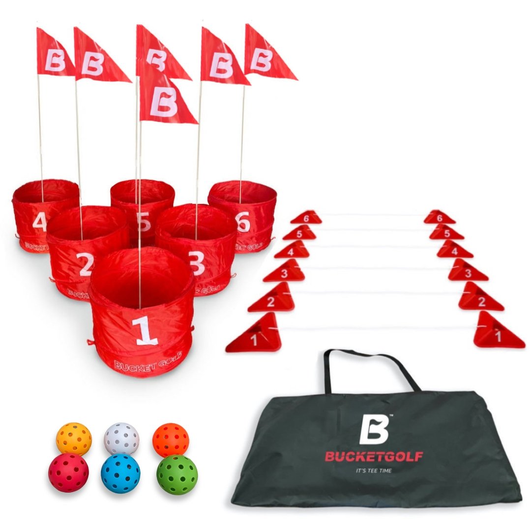 Bucket Backyard Golf Game - Groovy Guy Gifts