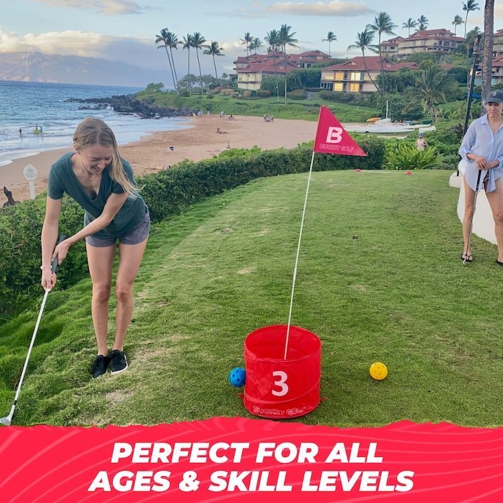 Bucket Backyard Golf Game - Groovy Guy Gifts