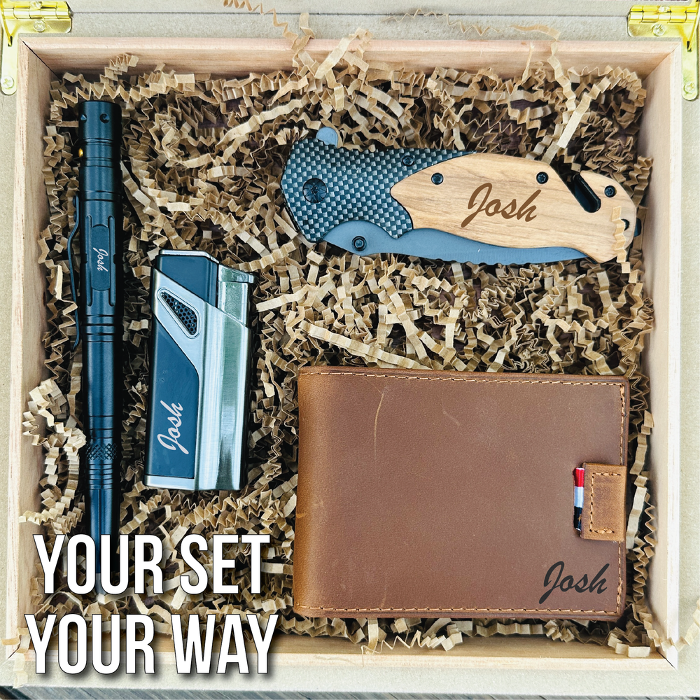 Build Your Own Personalized Gift Set | Custom Men's Gift Box - Groovy ...