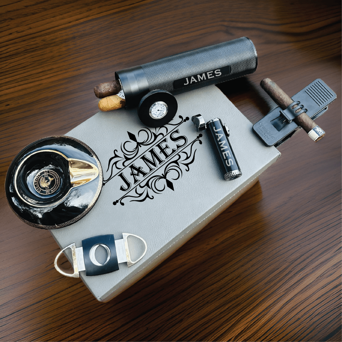 41+ Cigar Gift Sets (Luxury Personalized Cigar Kits) - Groovy Guy Gifts