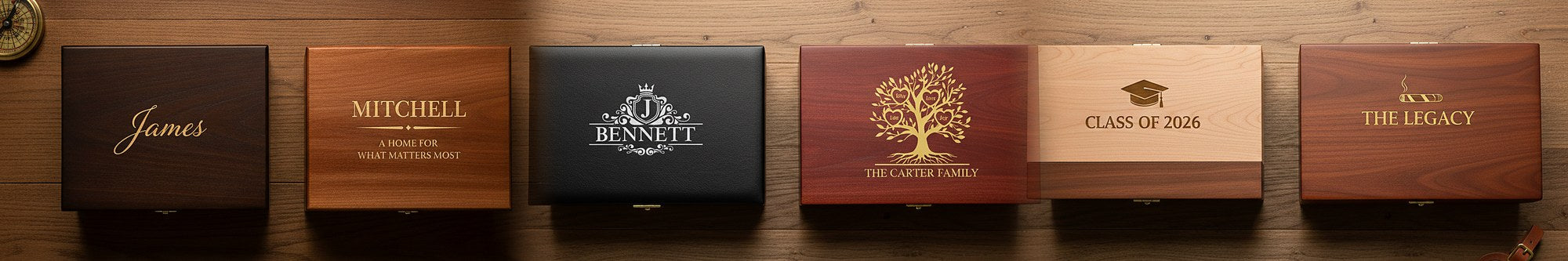 20 Custom Keepsake Boxes for Personalized Gifts