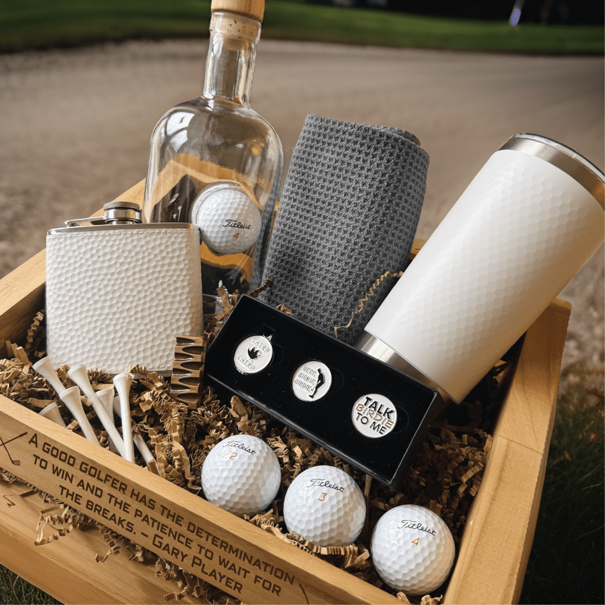 Ultimate Golf Gift Basket – Personalized Golf Gift for Golfers - Groovy ...