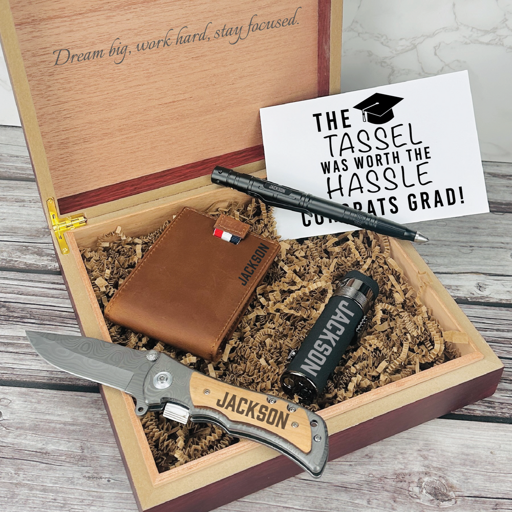 Personalized Graduation Gifts for Him | Groovy Guy Gifts