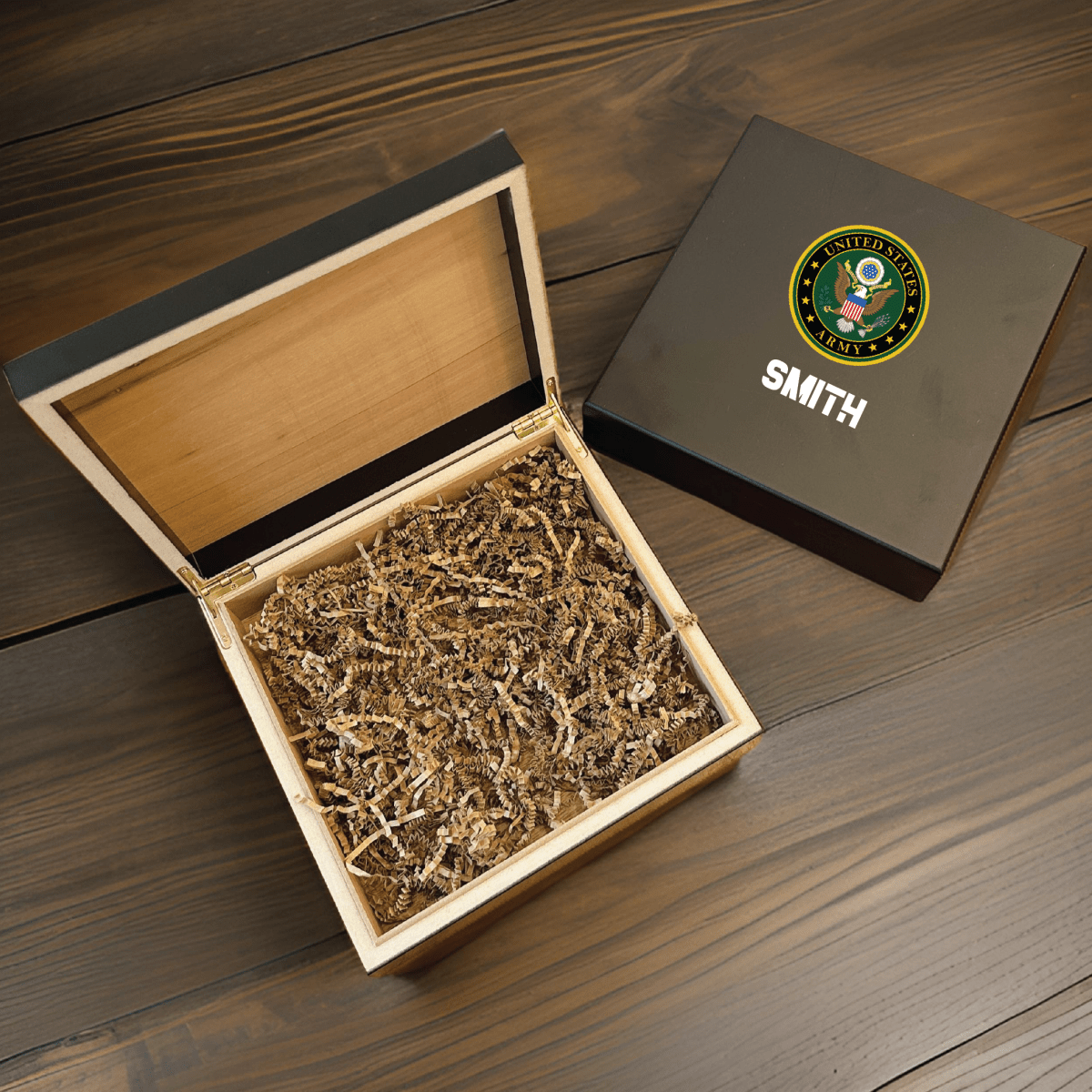 Personalized Military Keepsake Box - Groovy Guy Gifts