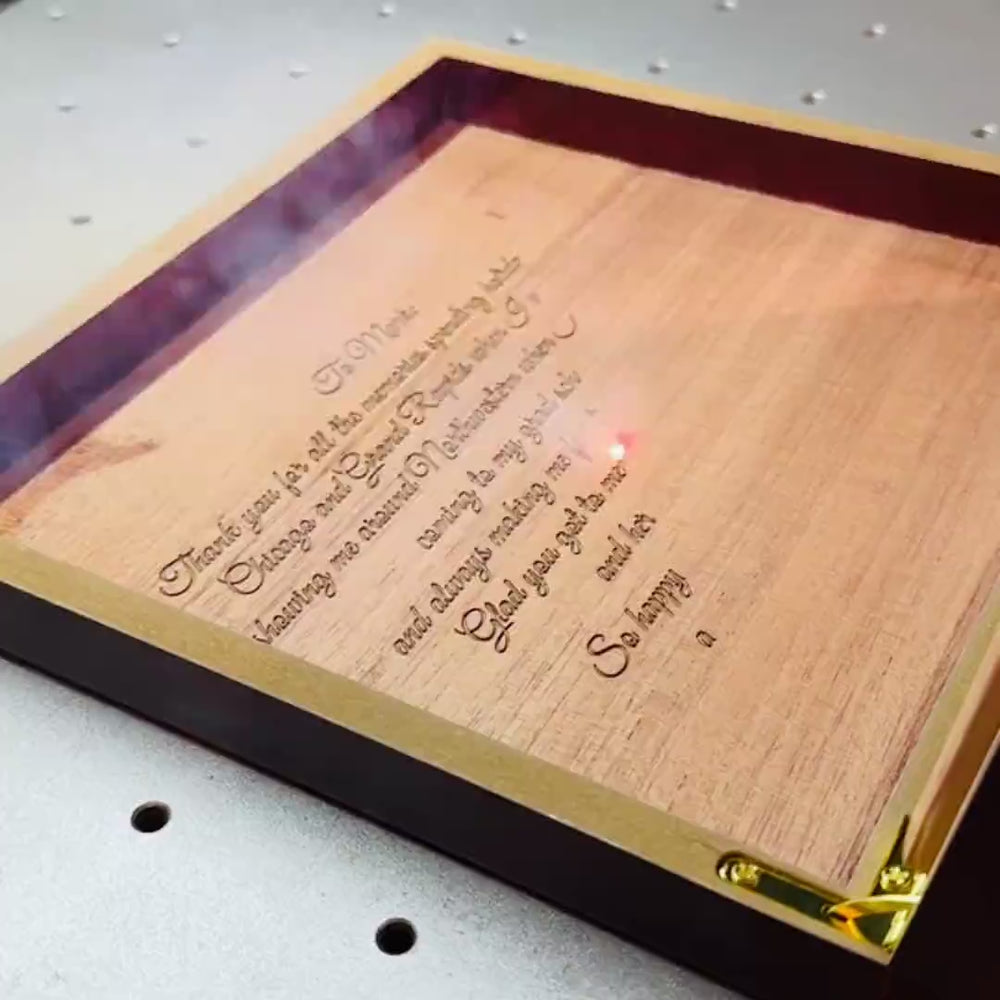 Personalized Men's Wooden Keepsake Box - Custom Gift for Him - Groovy ...