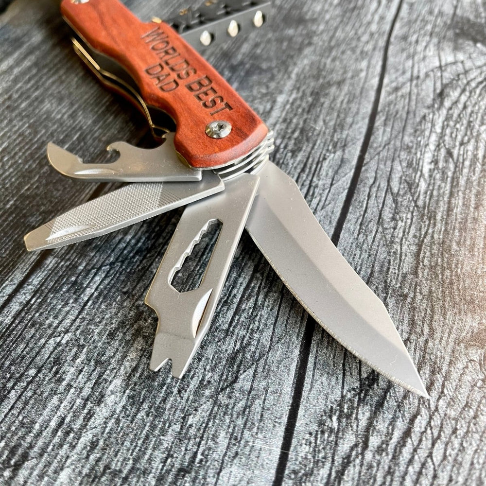 Custom Engraved Multi Tool For Your Man - Groovy Guy Gifts