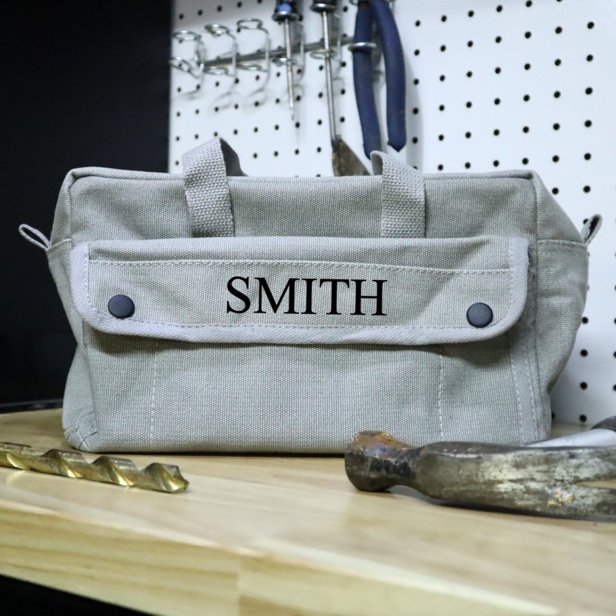 Custom Personalized Tool Bag Embroidered with Initials - Groovy Guy Gifts