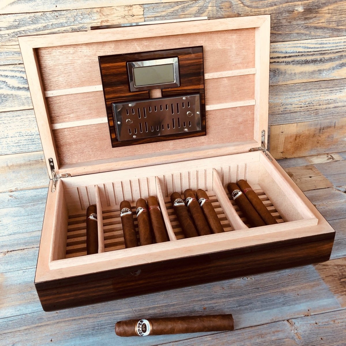 Personalized Humidor for Cigar Lovers - Groovy Guy Gifts