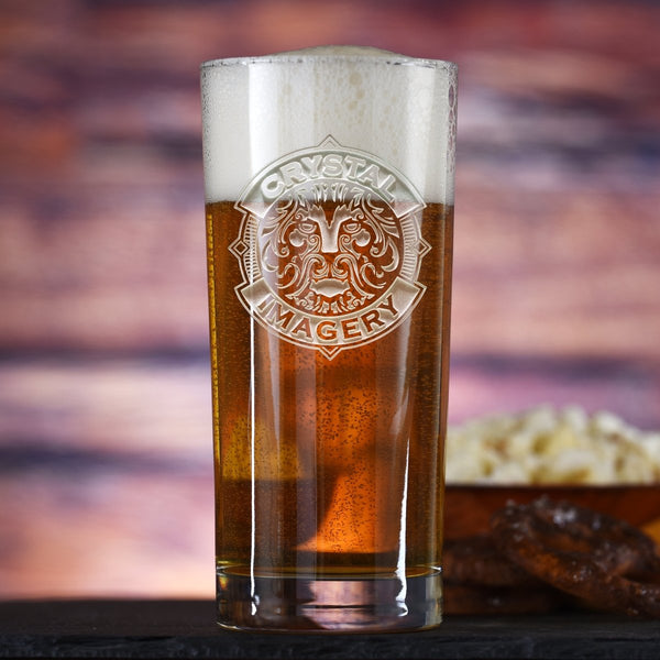 Skyline Cooler Logo Highball Glass - Personalized Engraved Highball ...