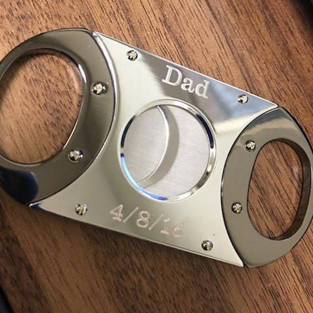 The BEST Personalized Cigar Cutters (Engraved for Free) - Groovy Guy Gifts