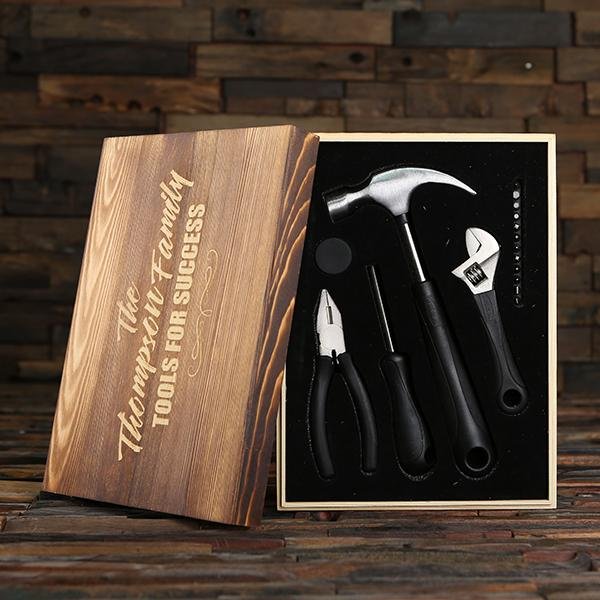 Personalized Tool Box Set For Your Guy - Groovy Guy Gifts