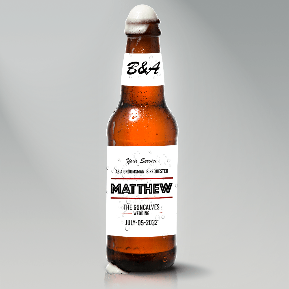 Bottle Labels - Groovy Guy Gifts