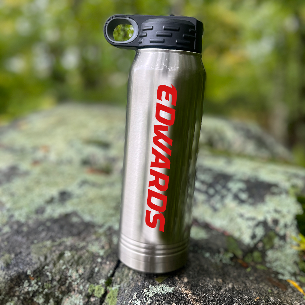 Personalized Water Bottle for Men – Custom Engraved - Groovy Guy Gifts