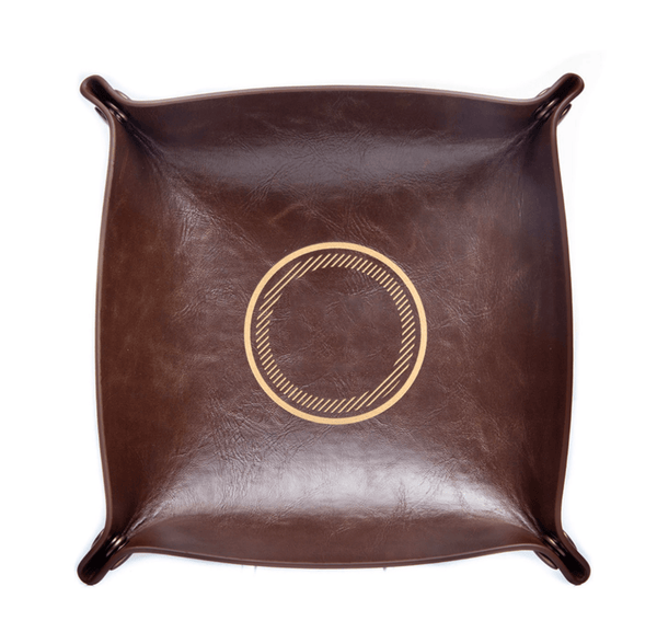 Personalized Leather Catch All Tray for Men - Groovy Guy Gifts