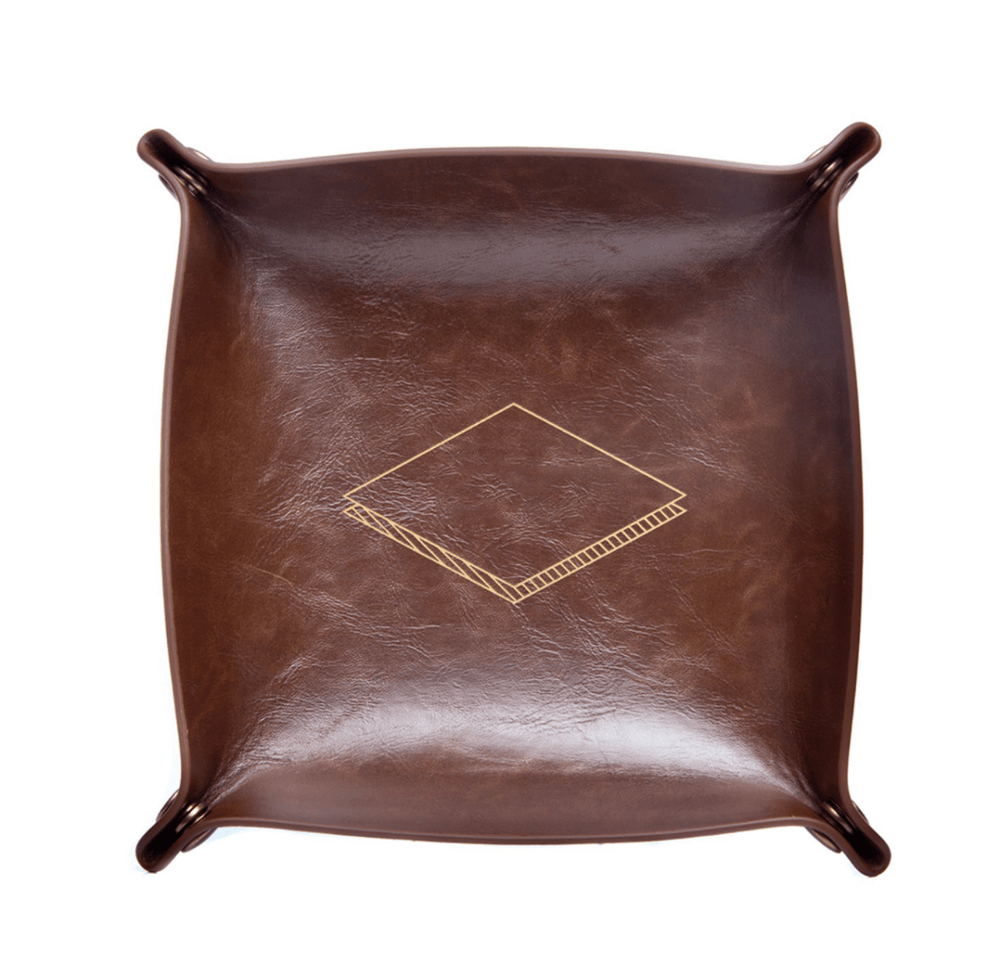 Personalized Leather Catch All Tray for Men - Groovy Guy Gifts