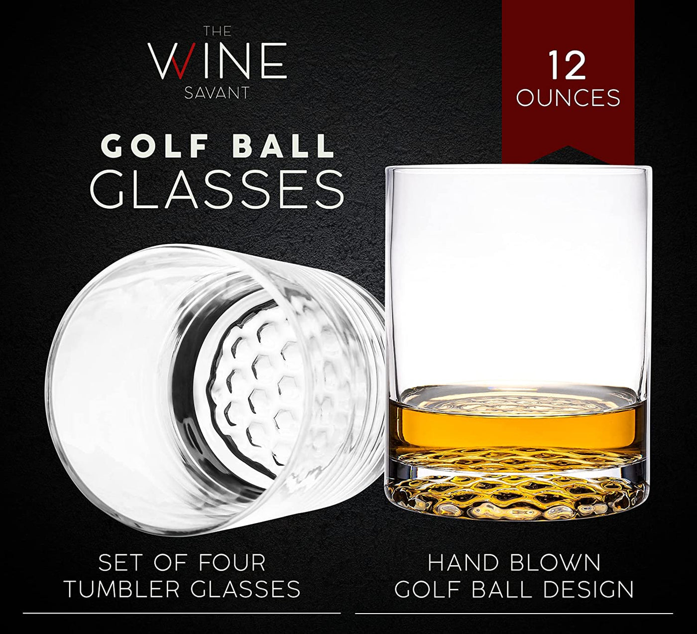 Golf Whiskey Decanter Set – Unique Golf Gift for Whiskey Lovers ...
