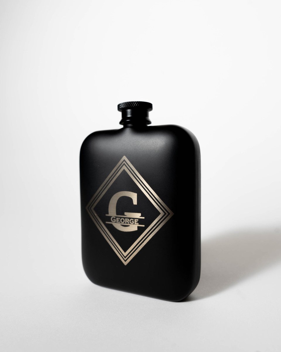 Custom Engraved Flask Gift – Personalized Flasks for Men - Groovy Guy Gifts