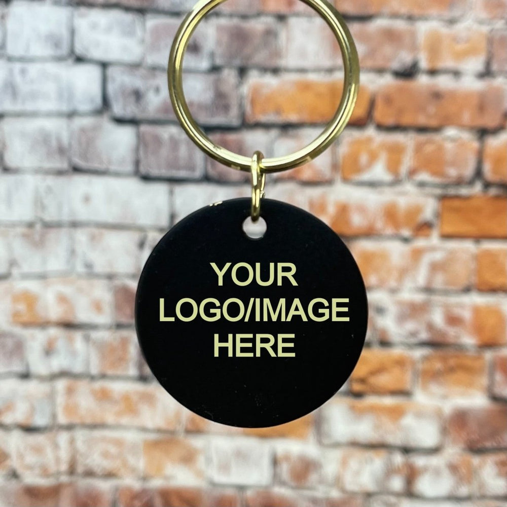 Custom Logo Keychain - Groovy Guy Gifts