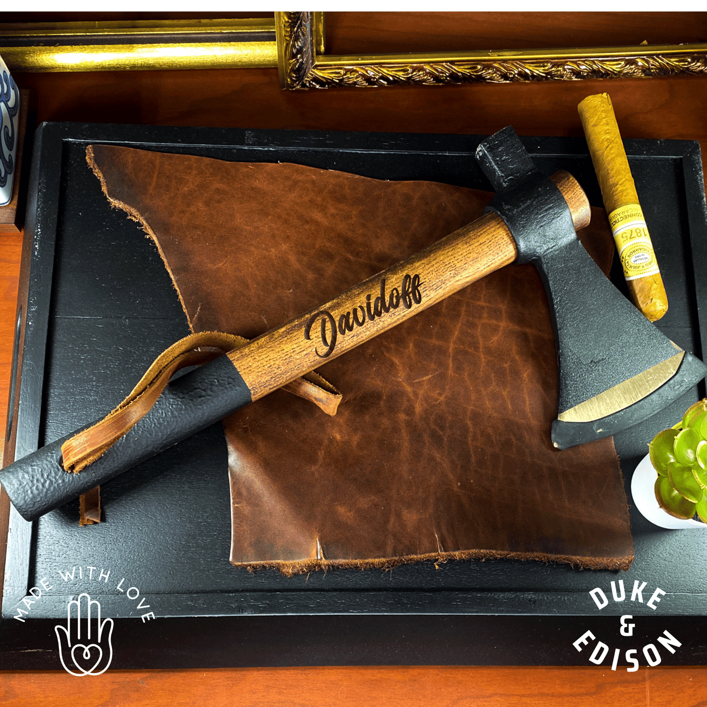 Custom Engraved Hatchet - Groovy Guy Gifts