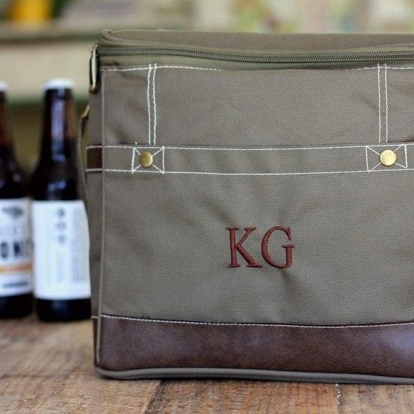 Personalized Cooler with Embroidered with Initials - Groovy Guy Gifts