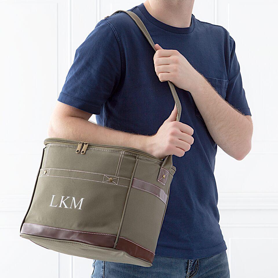 Personalized Cooler with Embroidered with Initials - Groovy Guy Gifts
