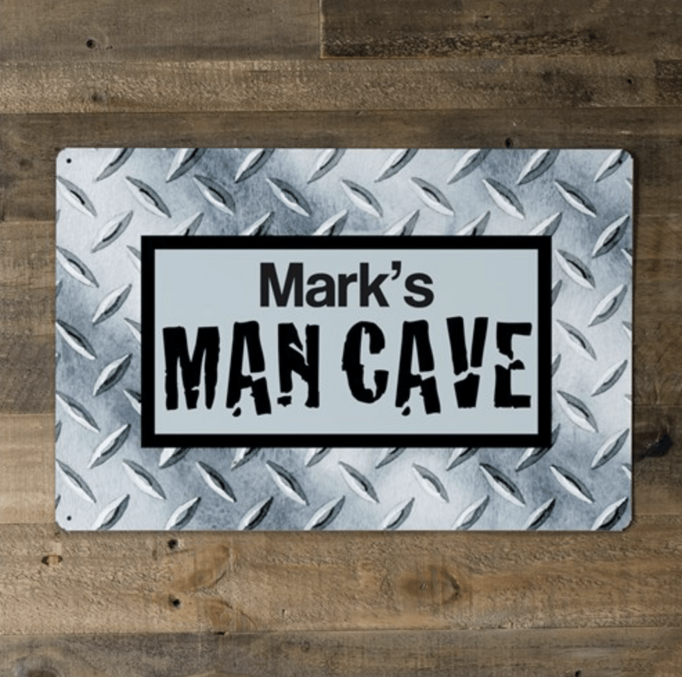 40 Personalized Man Cave Signs
